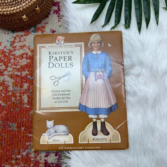 American Girl | Toys | Vintage American Girl Pastimes Kirstens Paper ...
